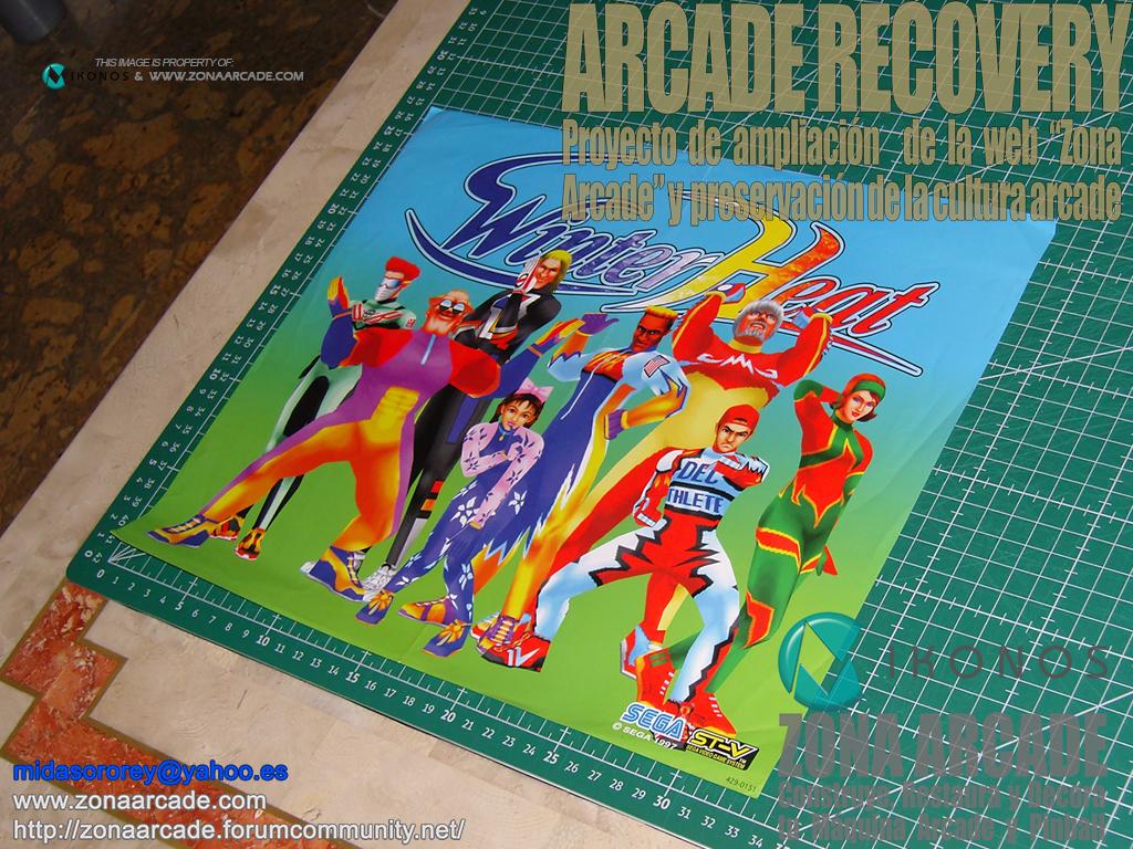 Original "WINTER HEAT (ウィンターヒート) MARQUEE/FLYER/MINPOSTER 429-0151 ...