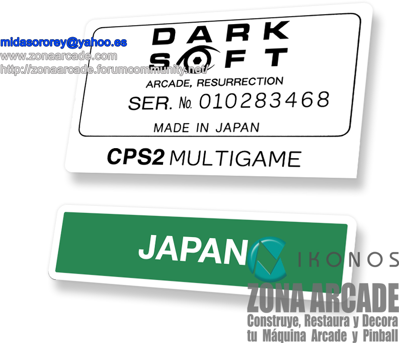 "Darksoft CPS II Custom Stickers" (CAPCOM) for "Thomas" user