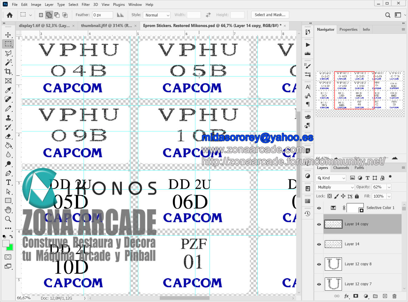"Capcom CPS2 Eproms and Serial Number Stickers" (CAPCOM) arcade files ...