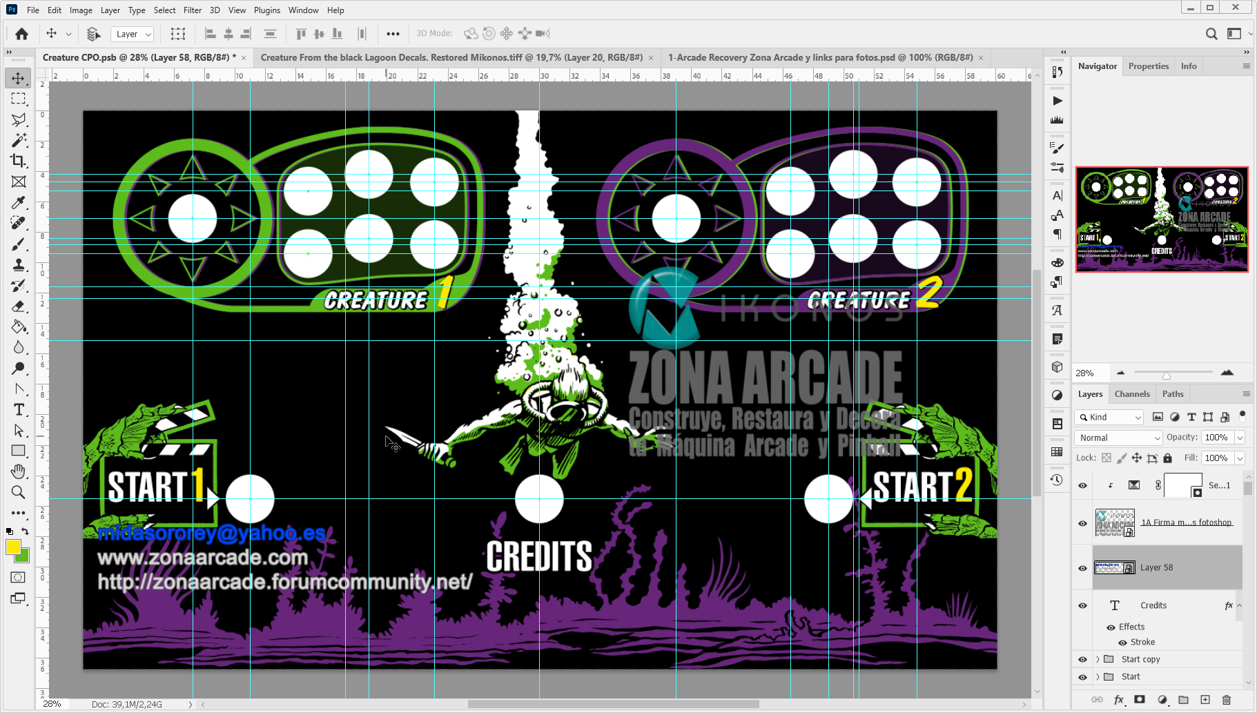 "Creature from The Black Lagoon Arcade Cabinet" proyecto de decoración ...