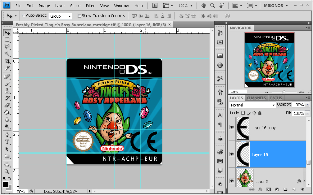 Freshly-Picked Tingle's Rosy Rupeeland Nintendo DS cartridge ...