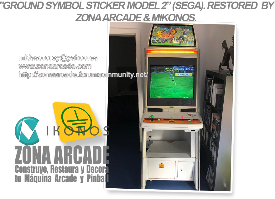 Naomi Universal Cabinet Sega All Arcade Artwork Decals And Little ...