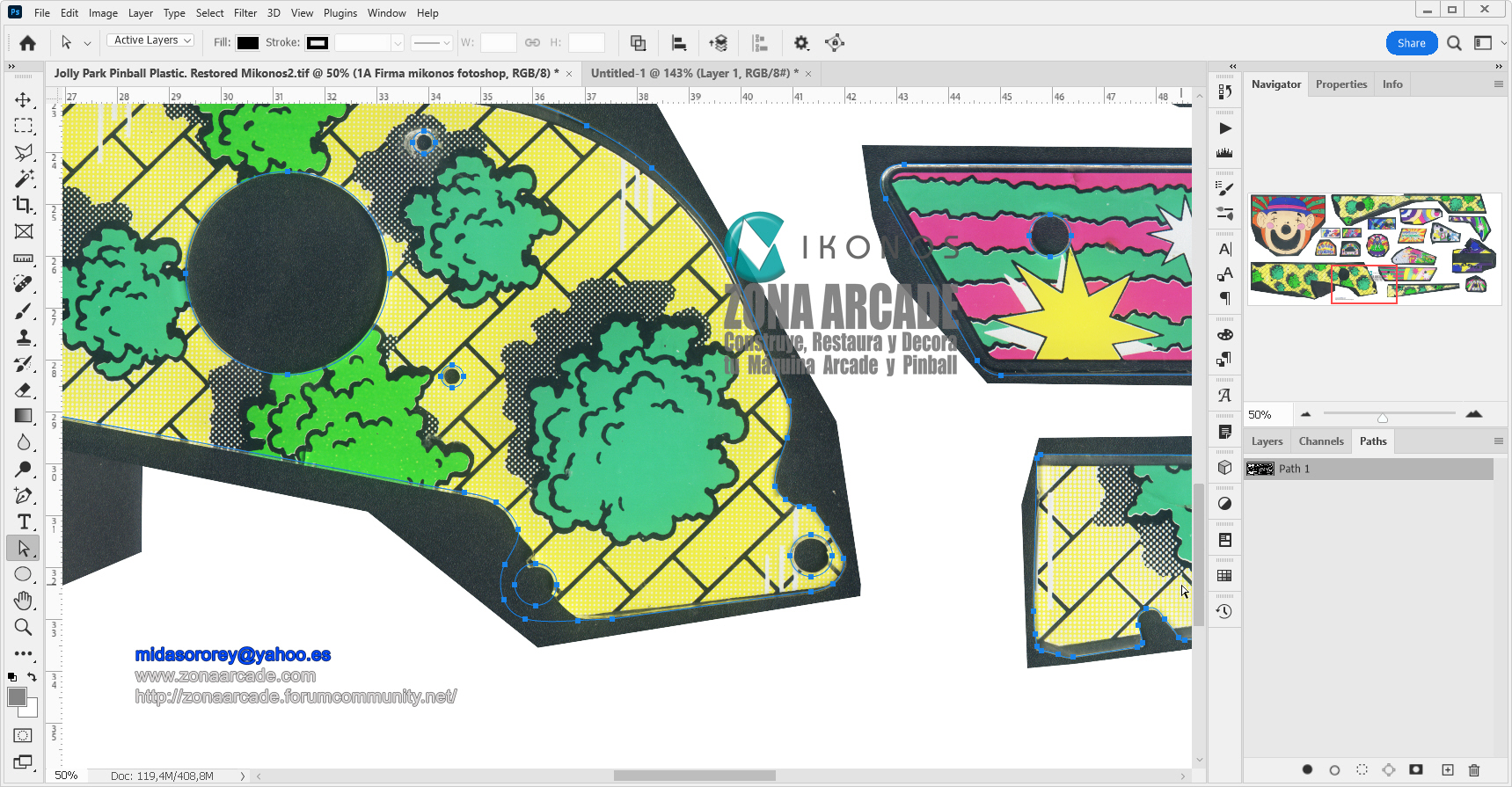 "JOLLY PARK PINBALL PLAYFIELDS PLASTICS" (SPINBALL) artworks in ...