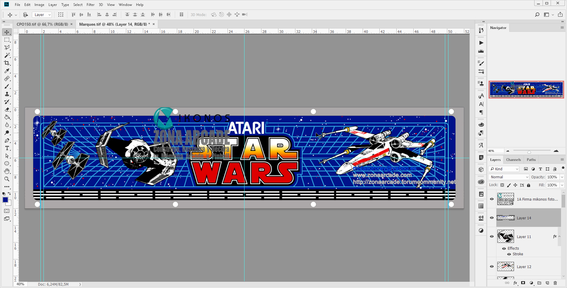 Proyecto de Decoración arcade "Star Wars Atari Bartop" para el usuario ...