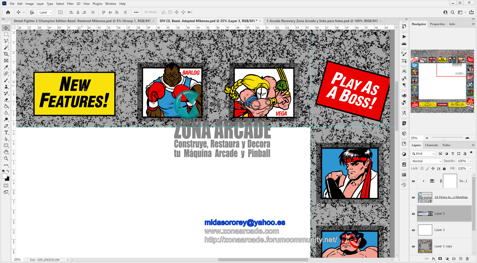 "Street Fighter II Champion Edition" (CAPCOM) artwork file adapted ...