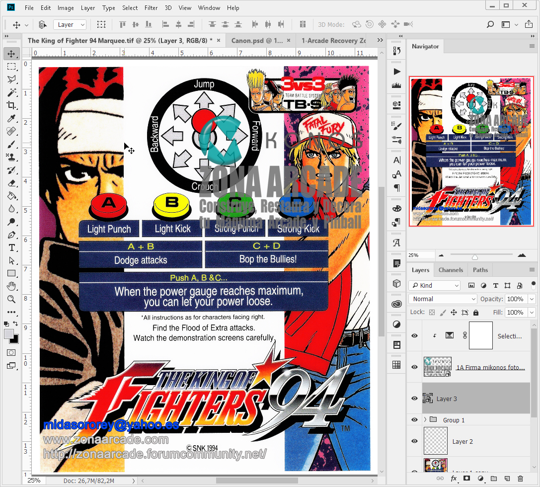 "THE KING OF FIGHTERS ´94 MINIMARQUEE" (SNK / NEO-GEO SYSTEM) eng. ver ...