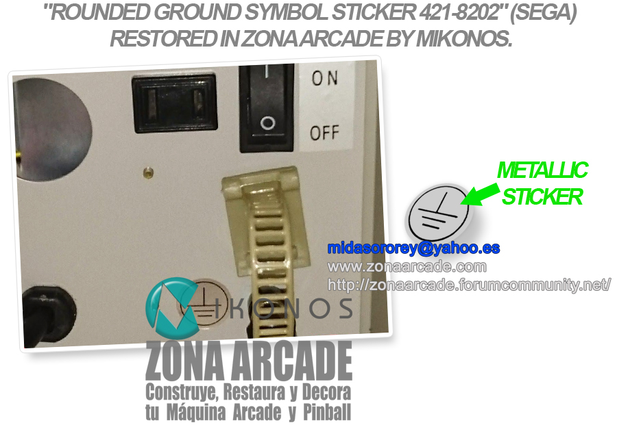 "VERSUS CITY ARCADE CABINET" (SEGA) All Artworks / Decals and Small ...