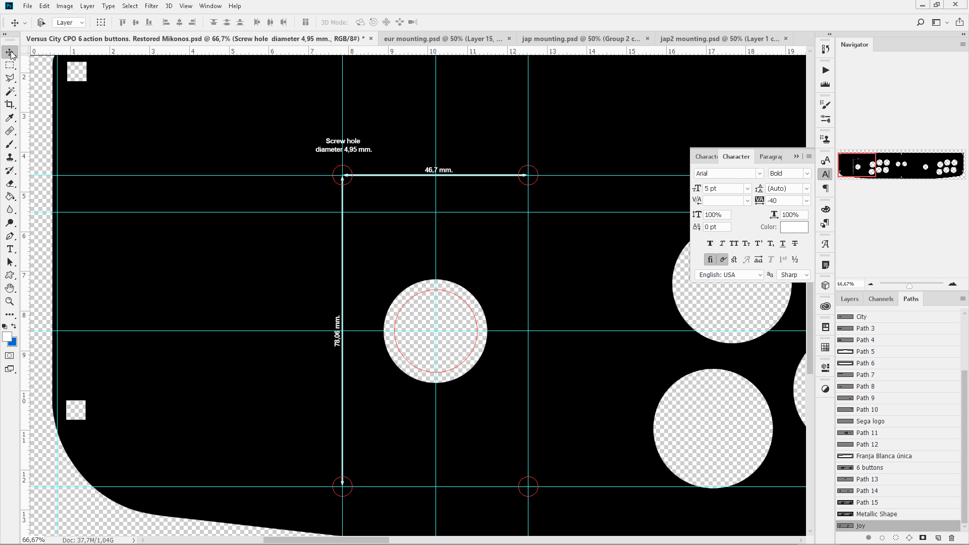 "Versus City Control Panel Overlay for 2 Players and 6 Action Buttons ...