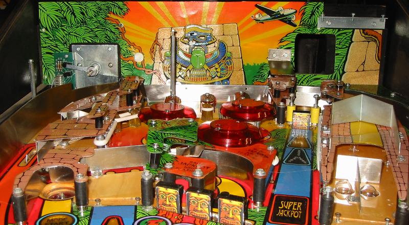 "INDIANA JONES PINBALL LOST PLASTIC - PLASTIC SHAPE + ART" (WILLIAMS ...