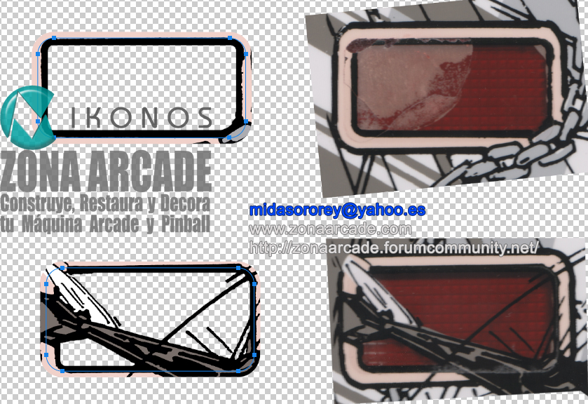 "LAST ACTION HERO PINBALL INSERTS - PARTIAL SET 1" (DATA EAST) artwork ...